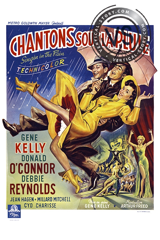 Chanter Sous La Pluie Affiche